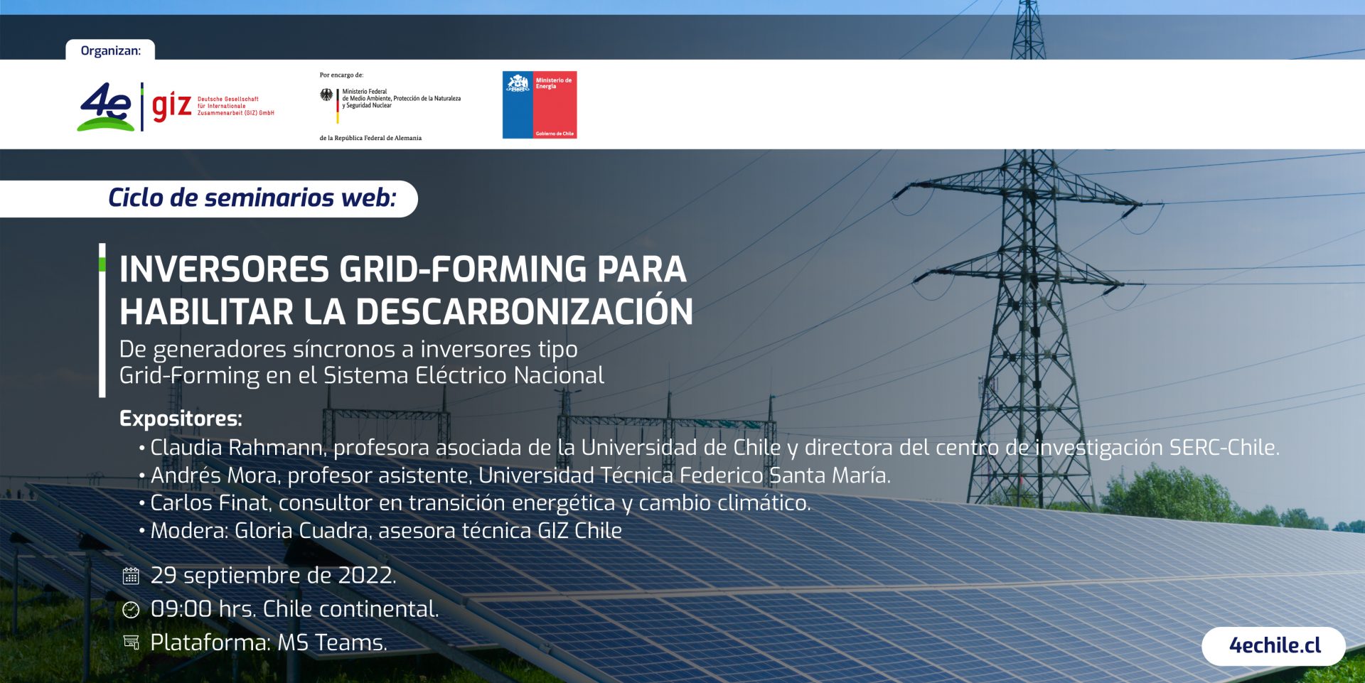 Ciclo de webinars: Inversores Grid-Forming para Habilitar la ...